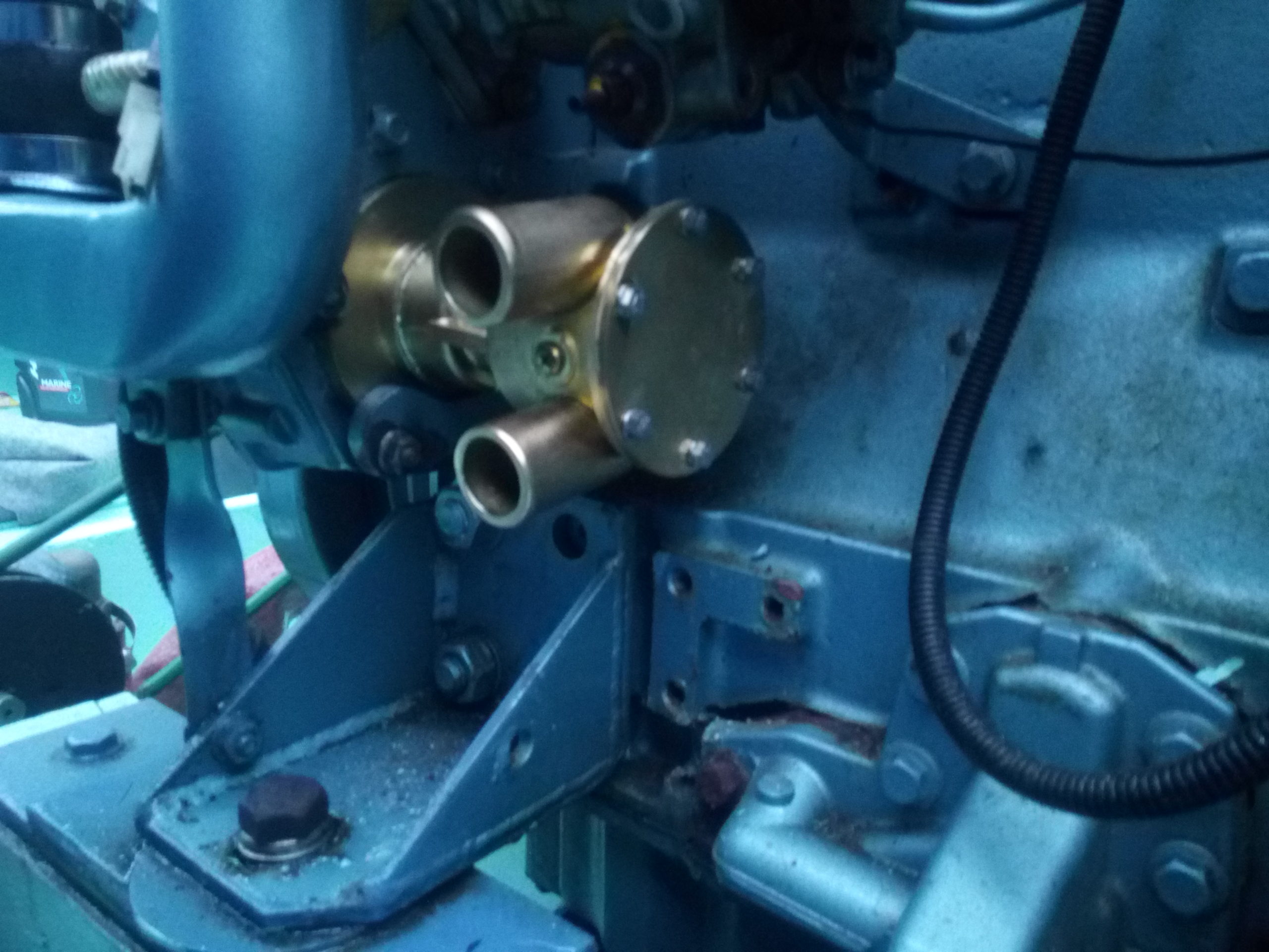 Perkins Sabre M130C / M215C / M92B / M115T / M265TI - Pompe eau de mer